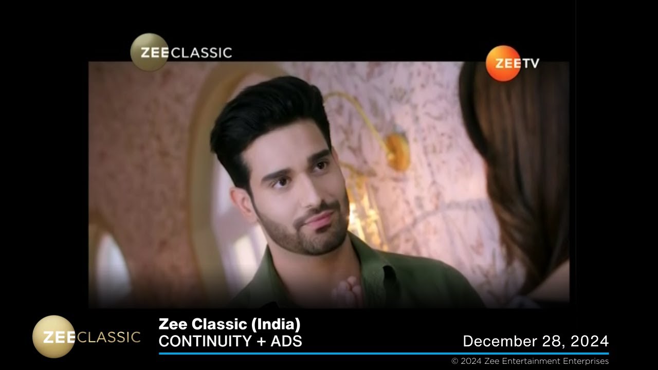 Zee Classic (India) continuity + ads | December 28, 2024 - YouTube