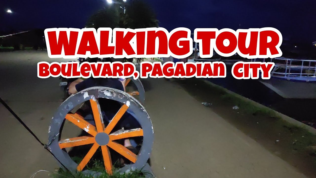 Walking Tour at Boulevard, Pagadian City - YouTube