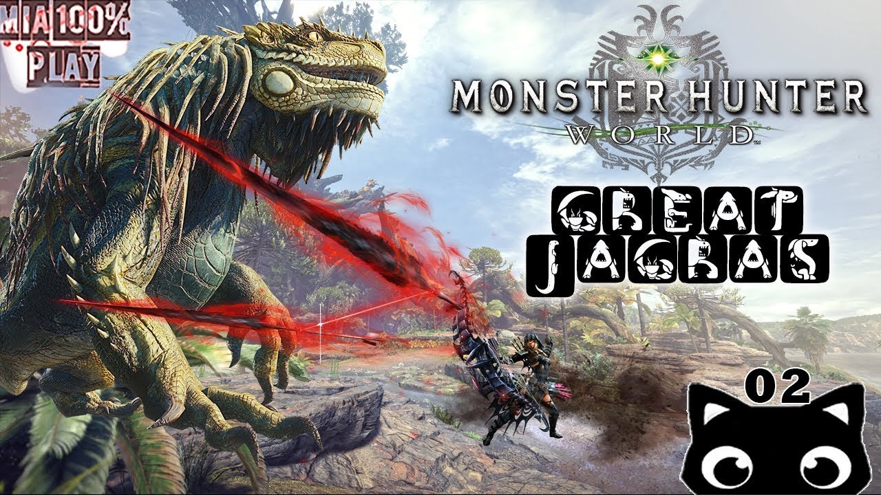 Great Jagras - Walkthrough Monster Hunter World - 02 - YouTube