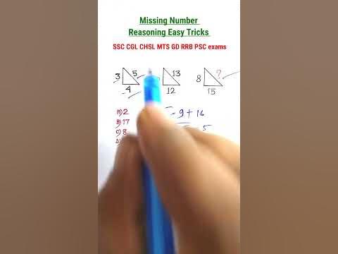 Missing Number| Reasoning Tricks Classes|| - YouTube