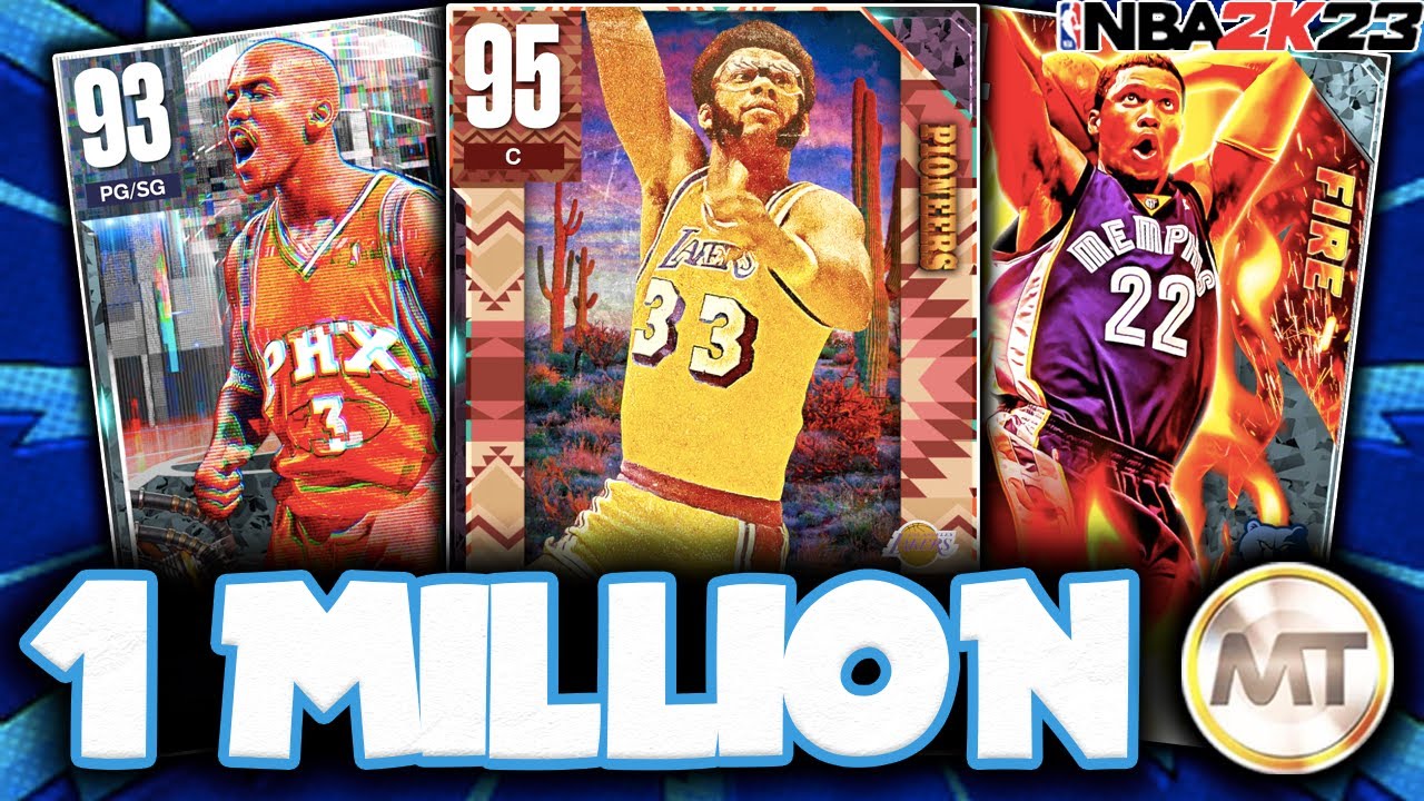1 MILLION MT SQUAD BUILDER! THIS LINEUP IS OVERPOWERED IN NBA 2K23 ...