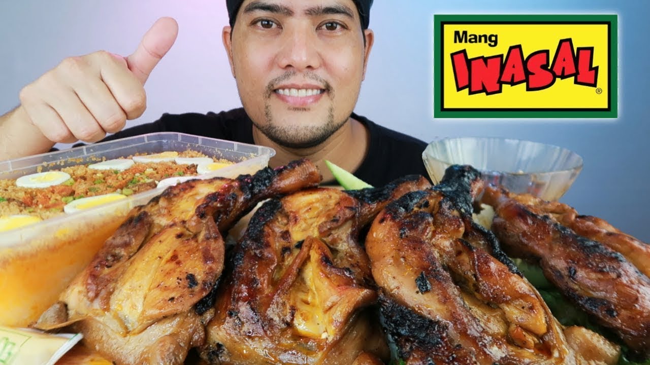 MANG INASAL MUKBANG | FAMILY SIZE PALABOK AND INASAL CHICKEN | FILIPINO ...
