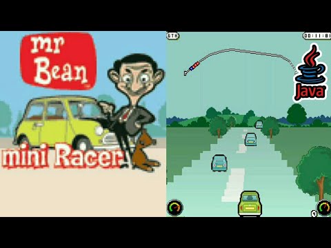 MR BEAN MINI RACER Java Game Gameplay