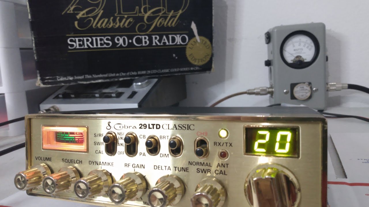 Cobra 29LTD Classic, Gold, Made in the Philippines, the most rare cobra ...