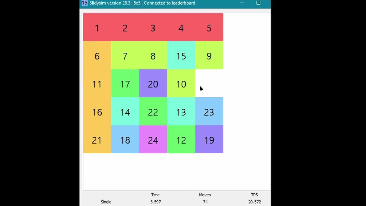 Slidysim 5x5 relay PB 12.072 - YouTube