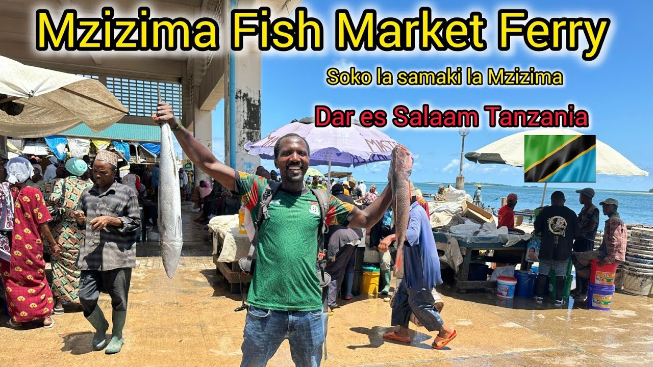 Mzizima fish market ferry | Soko la samaki la Mzizima Dar es Salaam ...