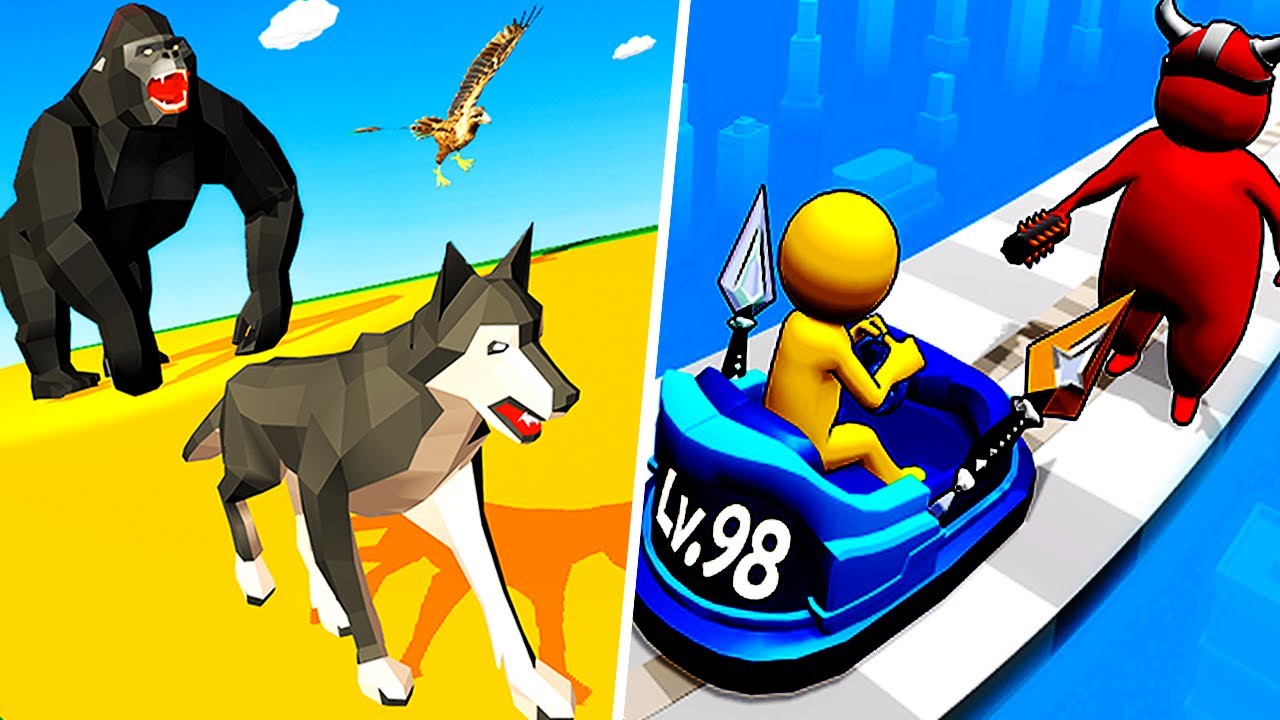 Epic Animal Hop & Smash Run 3D vs Level Up Clash - Android Walkthrough ...