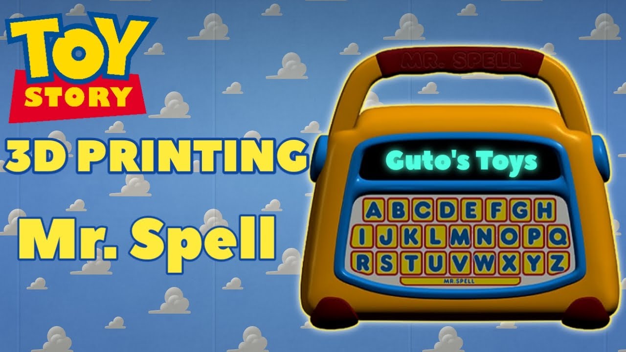 Análise Toy Story Mr. Spell Impressão 3D - YouTube