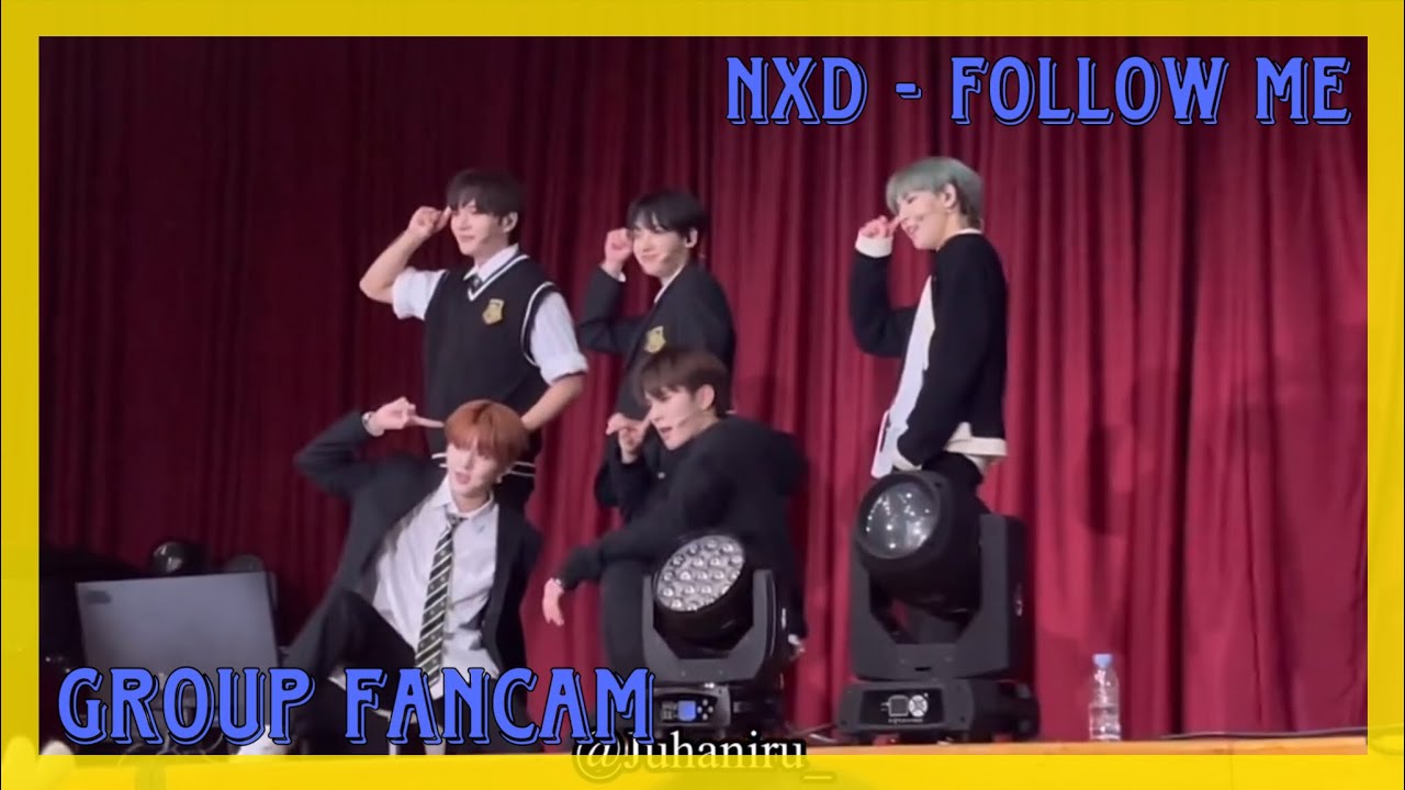 231221 NXD - 'Giddy Up(따라해)' Fancam (School Attack at Jeonju Girls ...