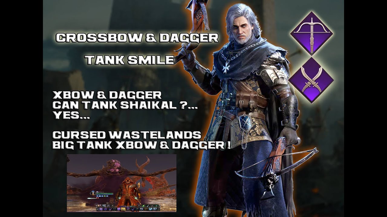 Throne and Liberty - Xbow & Dagger giga TANK Shaikal - Cursed ...