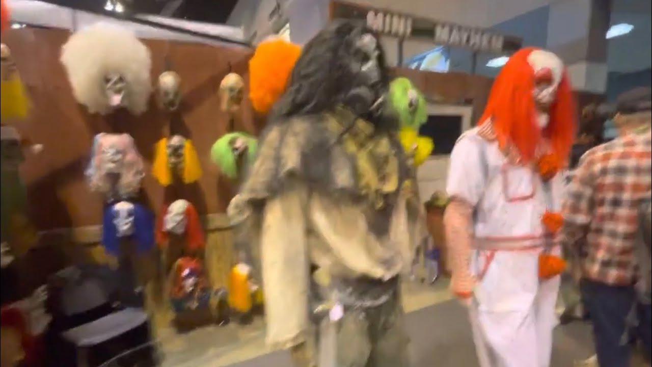 Transworld 2023- Midnight Mayhem, custom clown masks and carnival haunt ...