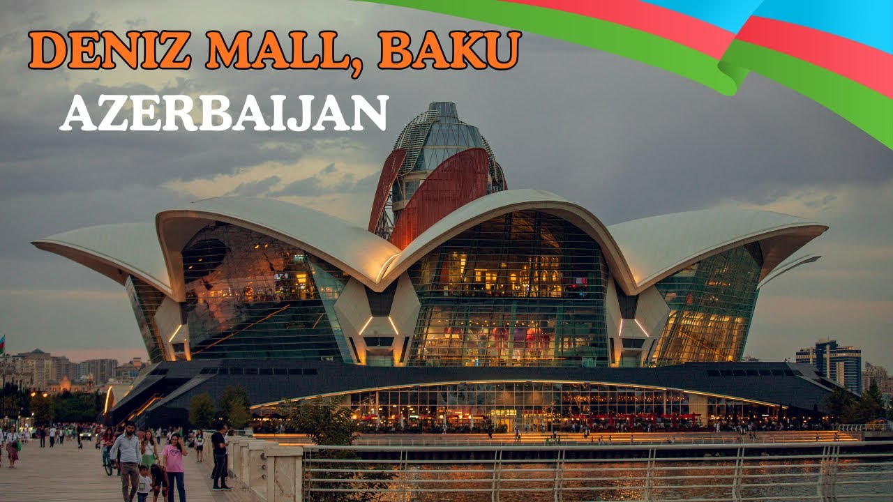 Walking Tour at Deniz Mall Baku, Azerbaijan - YouTube