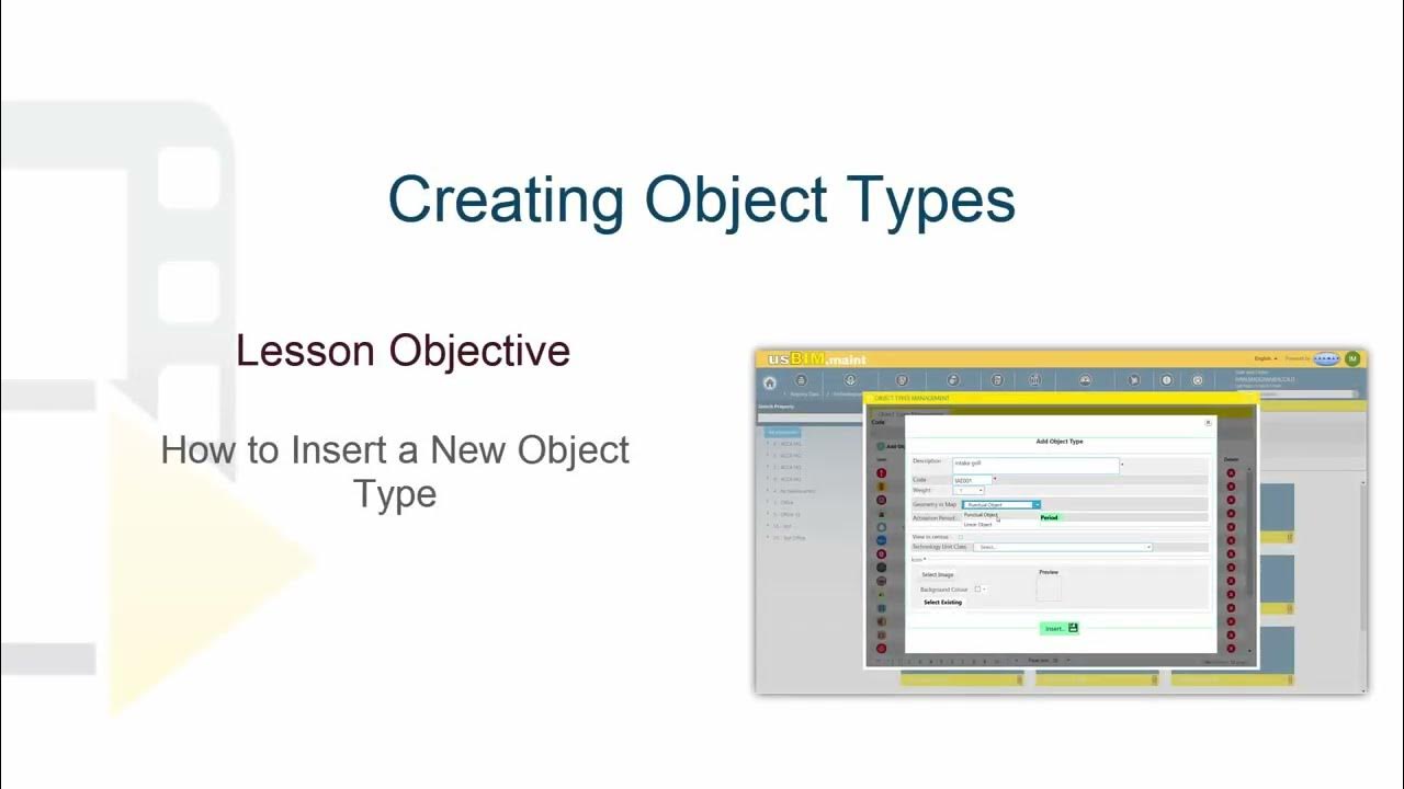usBIM.maint tutorial - Creating new object types - ACCA software - YouTube