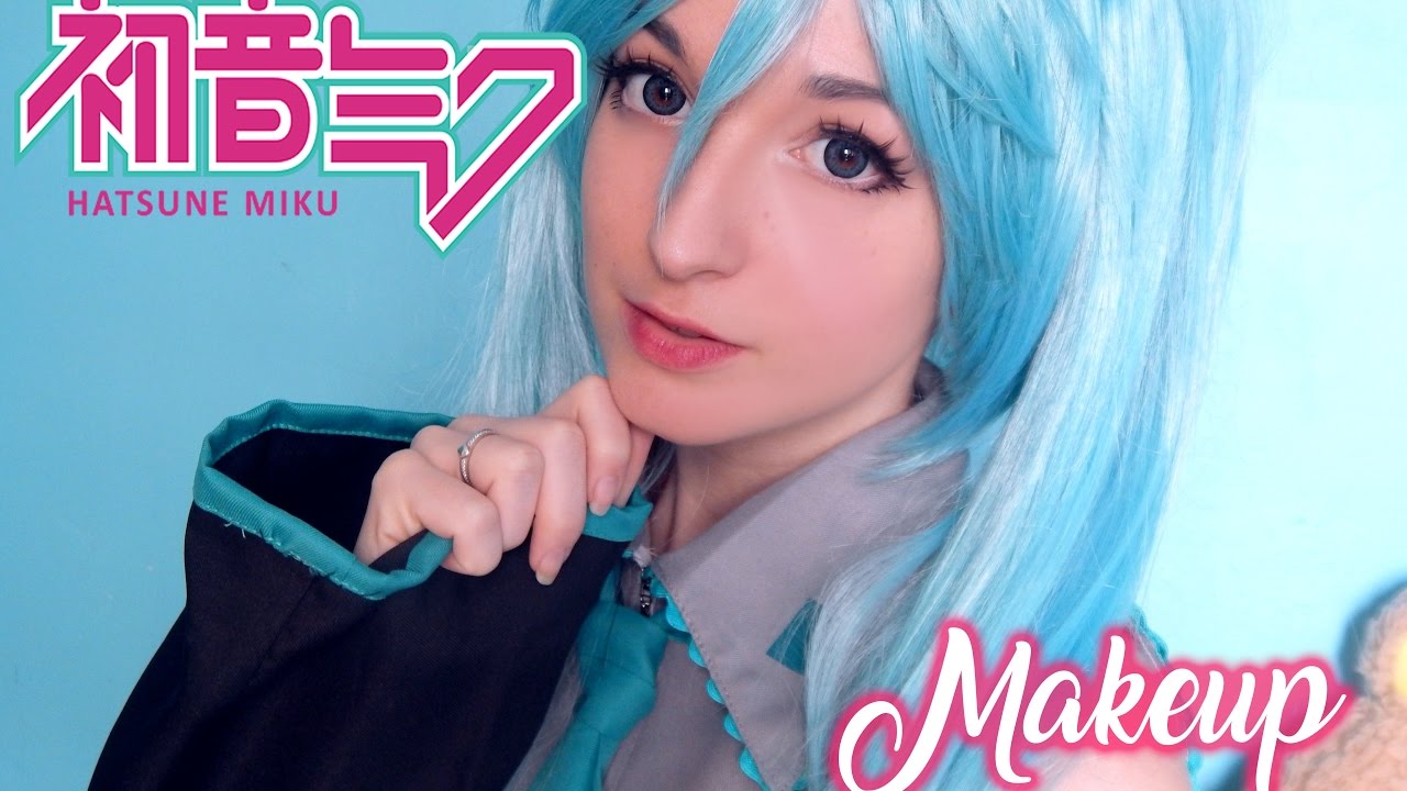 [初音ミク] Makeup Hatsune Miku - YouTube