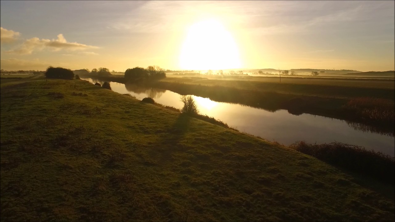 Cinematic Drone footage test on a river - YouTube