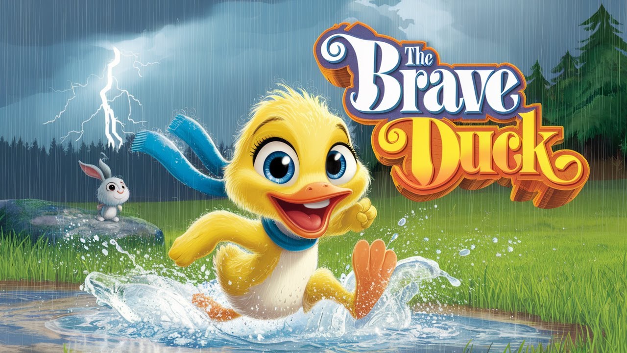 The Brave Duck | Bedtime stories for kids - YouTube