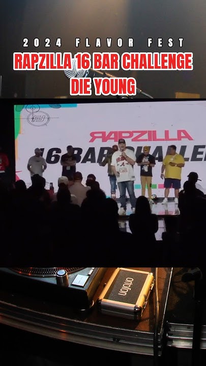 Die Young Rapzilla 16 Bar Challenge at Flavor Fest 2024 - YouTube