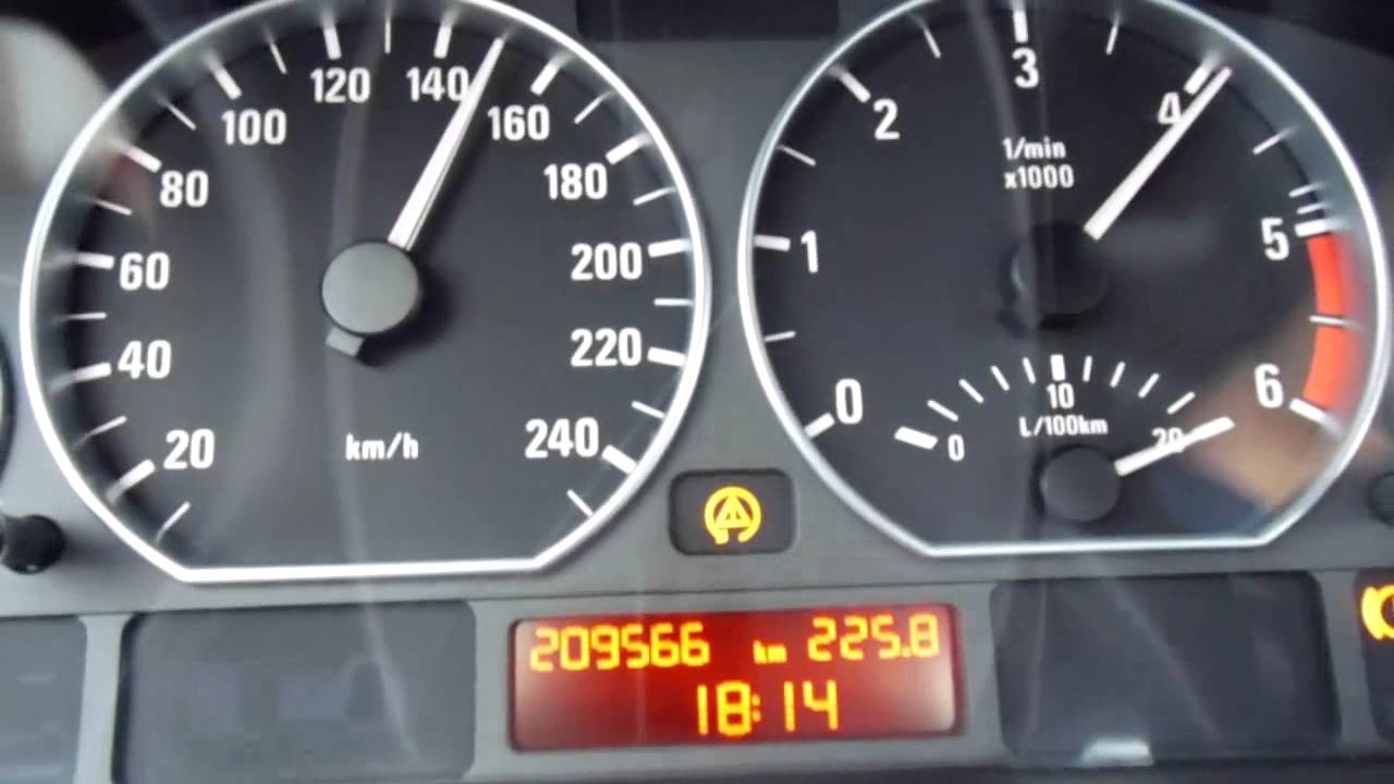 BMW E46 0-200 330D only with remap - YouTube