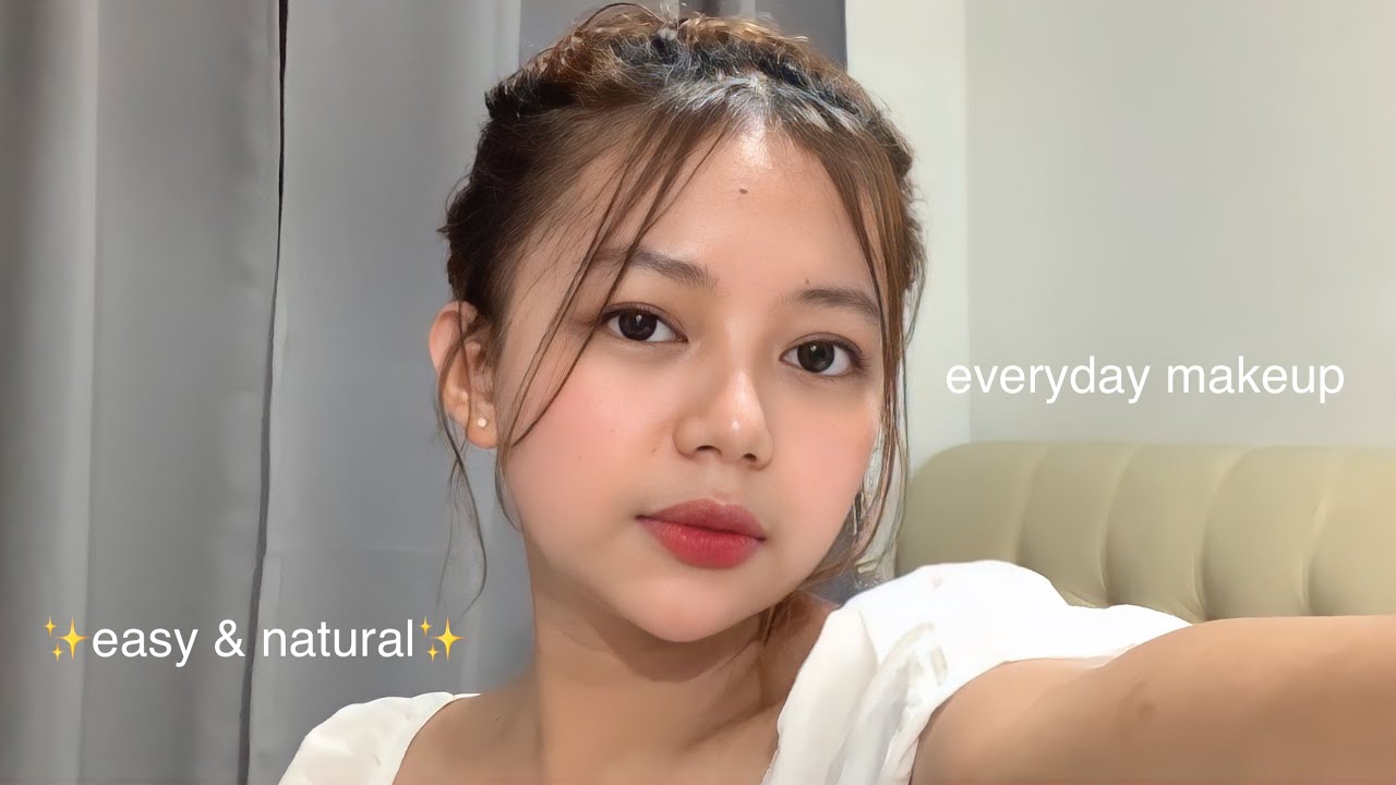 easy & natural Everyday Makeup Look (no foundation) - YouTube