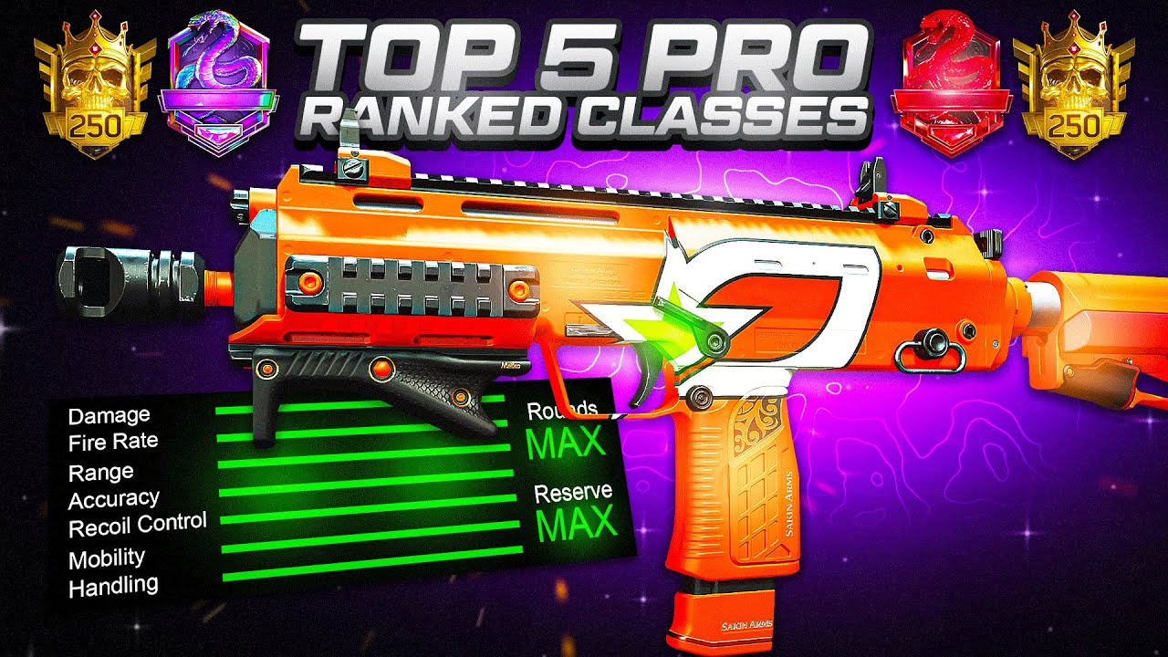 New Top 5 Iridescent Pro Meta Best Ranked Play Classes Mw2 💎 Cdl