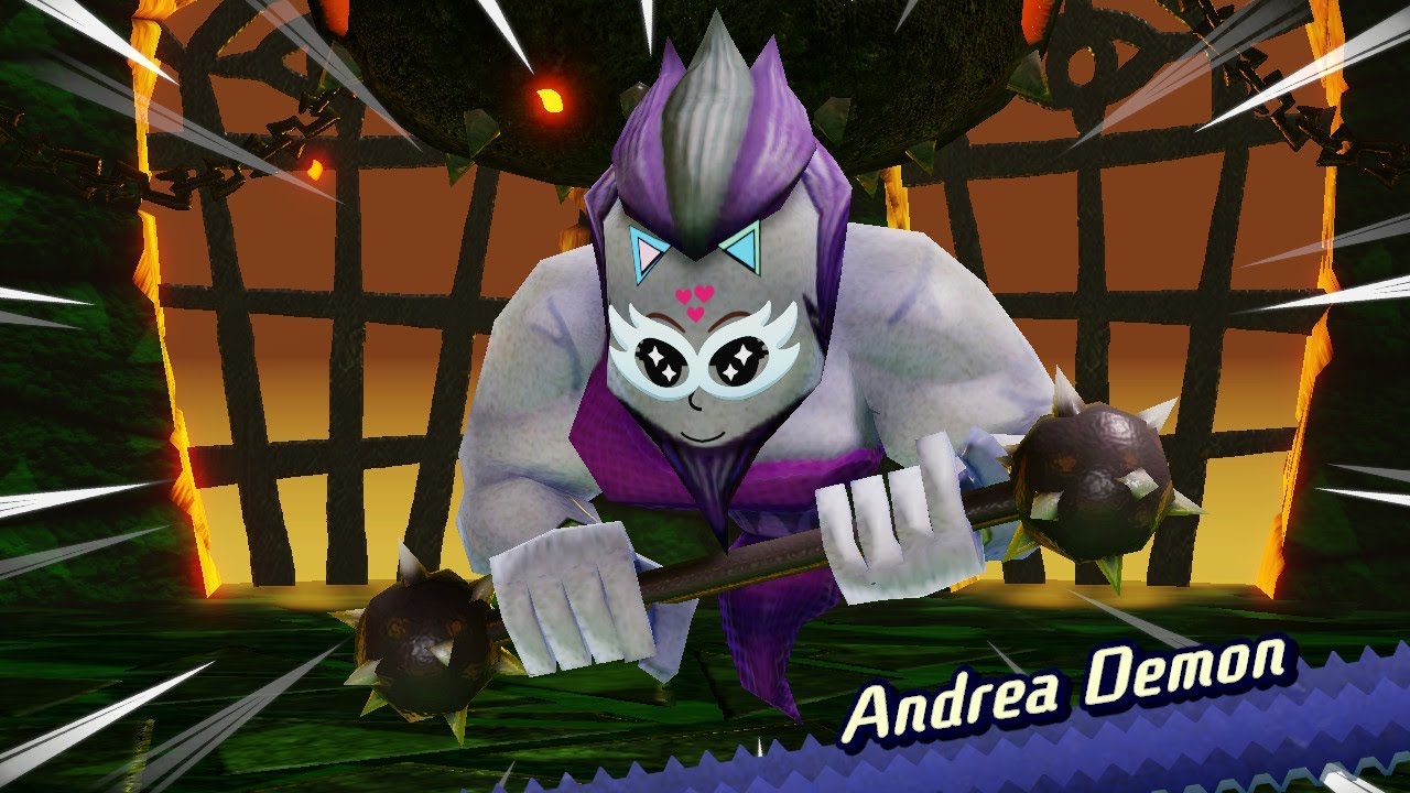 Andrea Demon Boss Battle | Miitopia - YouTube