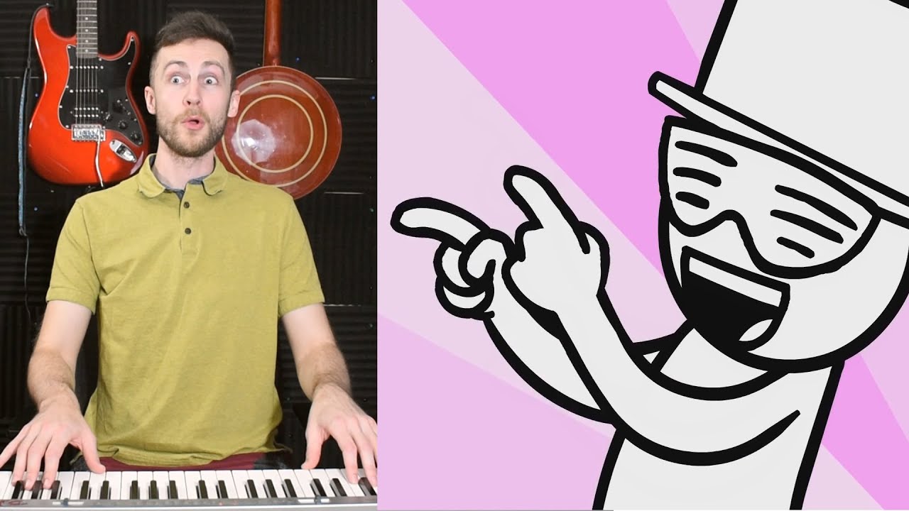 Just ripping it on the piano to EVERYBODY DO THE FLOP