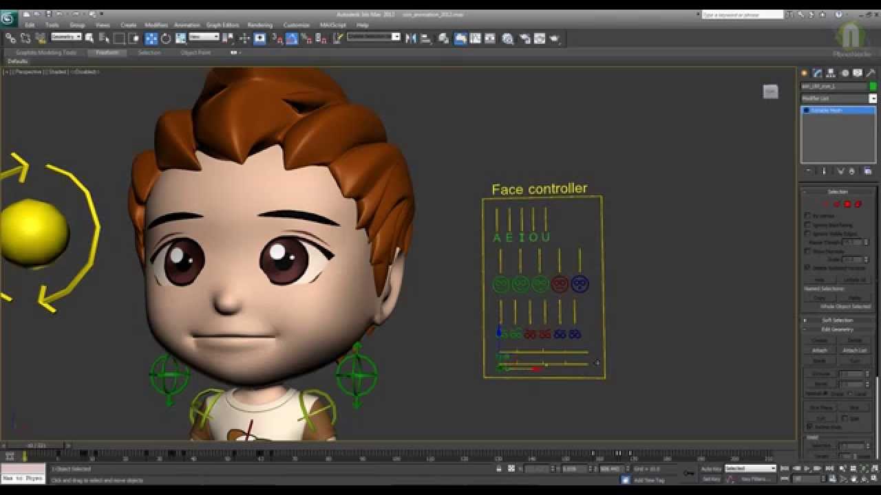 Character rig demo reel - YouTube