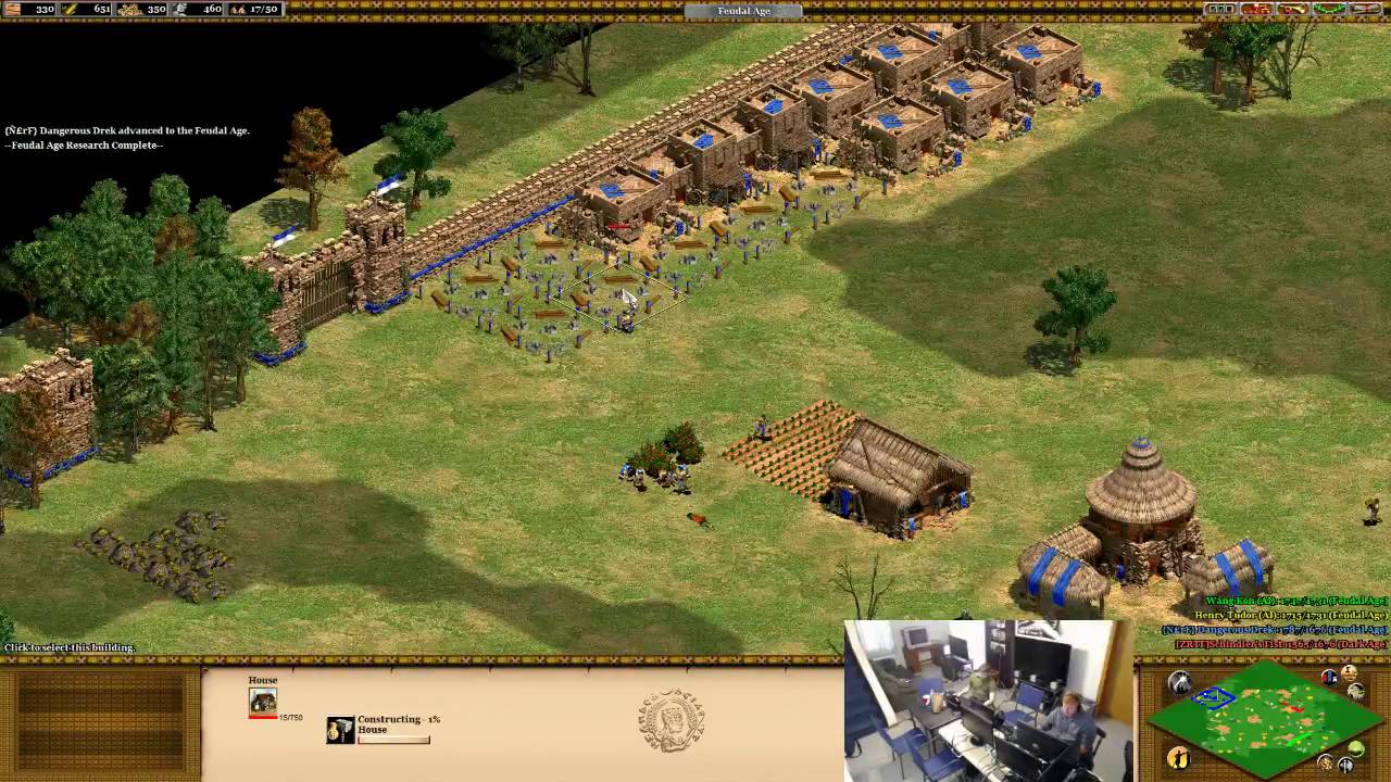 AOE II 2v2 Arena (Part 1) - YouTube