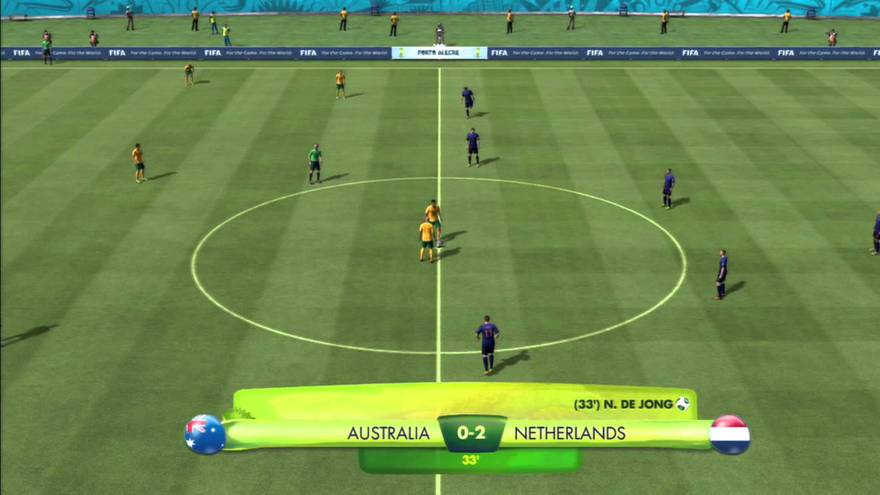 2014 FIFA World Cup Brazil Simulation - Match 19 - Australia vs ...