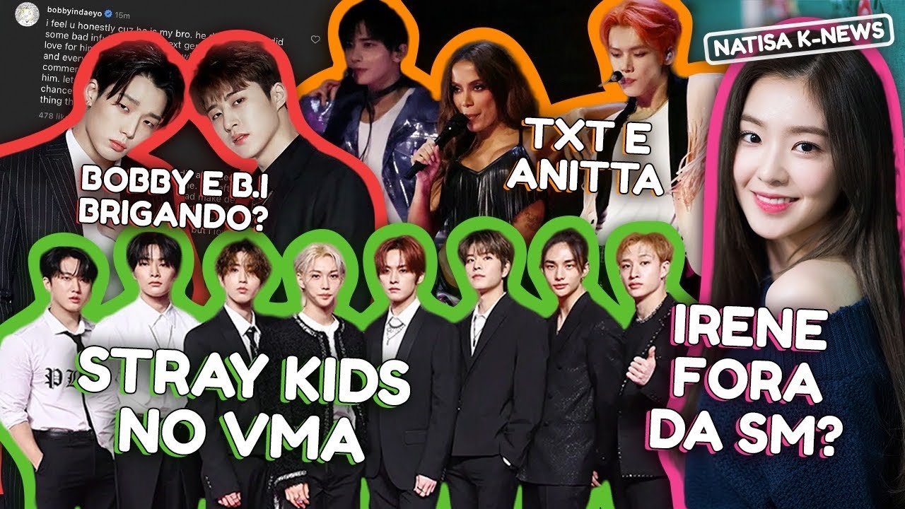 LISA VAI SAIR DA YG? TXT E ANITTA, IRENE FORA DA SM? TRETA BOBBY E B.I ...