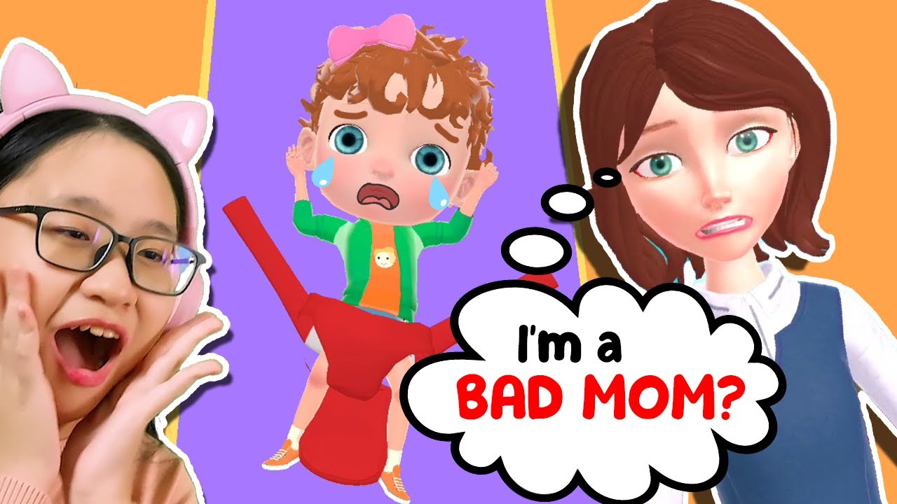 I Became a BAD MOTHER?!! - Mom Life Simulator - YouTube