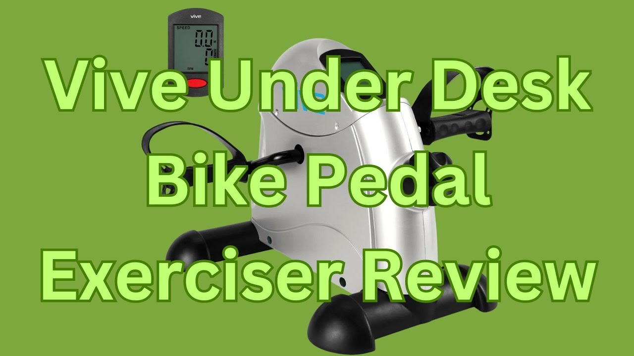 Vive Under Desk Bike Pedal Exerciser Review Uk - YouTube
