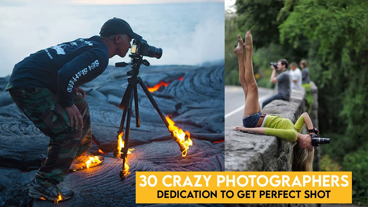 Top 30 Crazy Photographers - Who Will Do anything to get The Perfect ...
