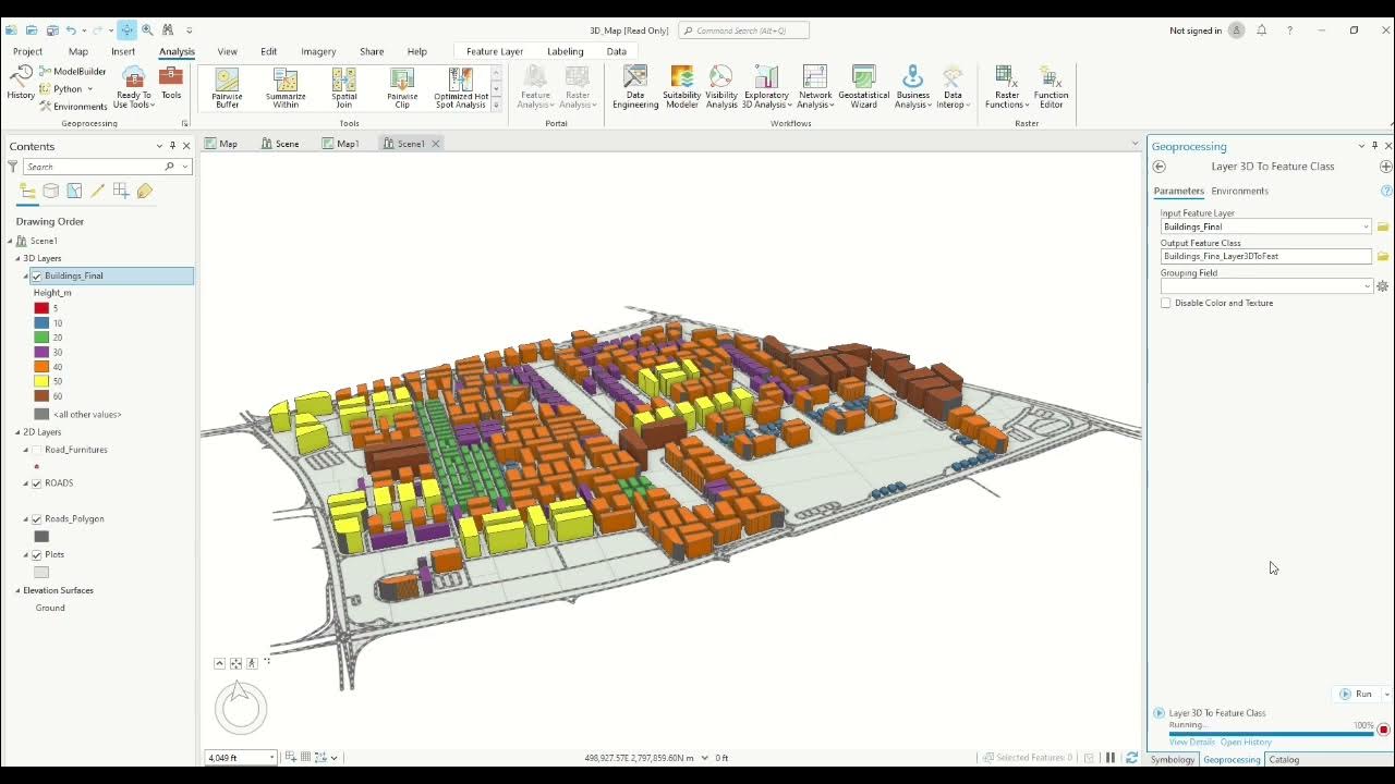 Convert 3D Buildings to Multipatch in ArcGIS Pro - YouTube