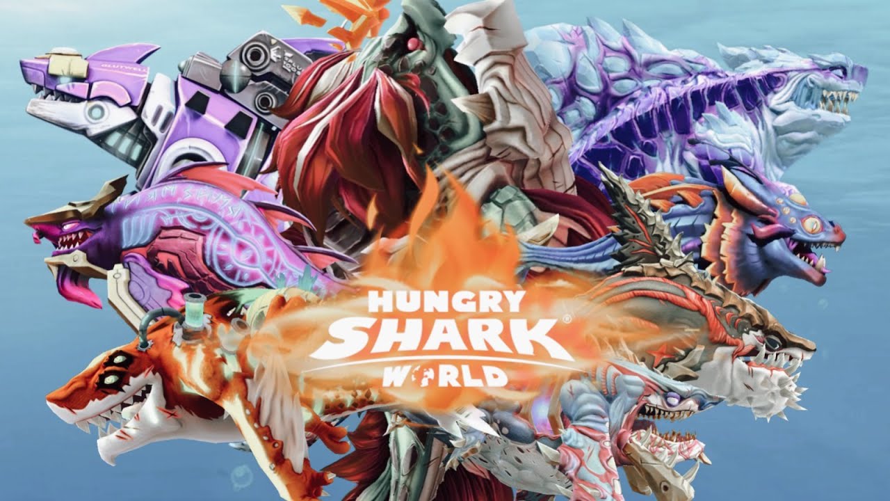 ALL APEX SHARK UNLOCKED AND ALL APEX SHARK GAMEPLAY NEW 2023 - Hungry ...
