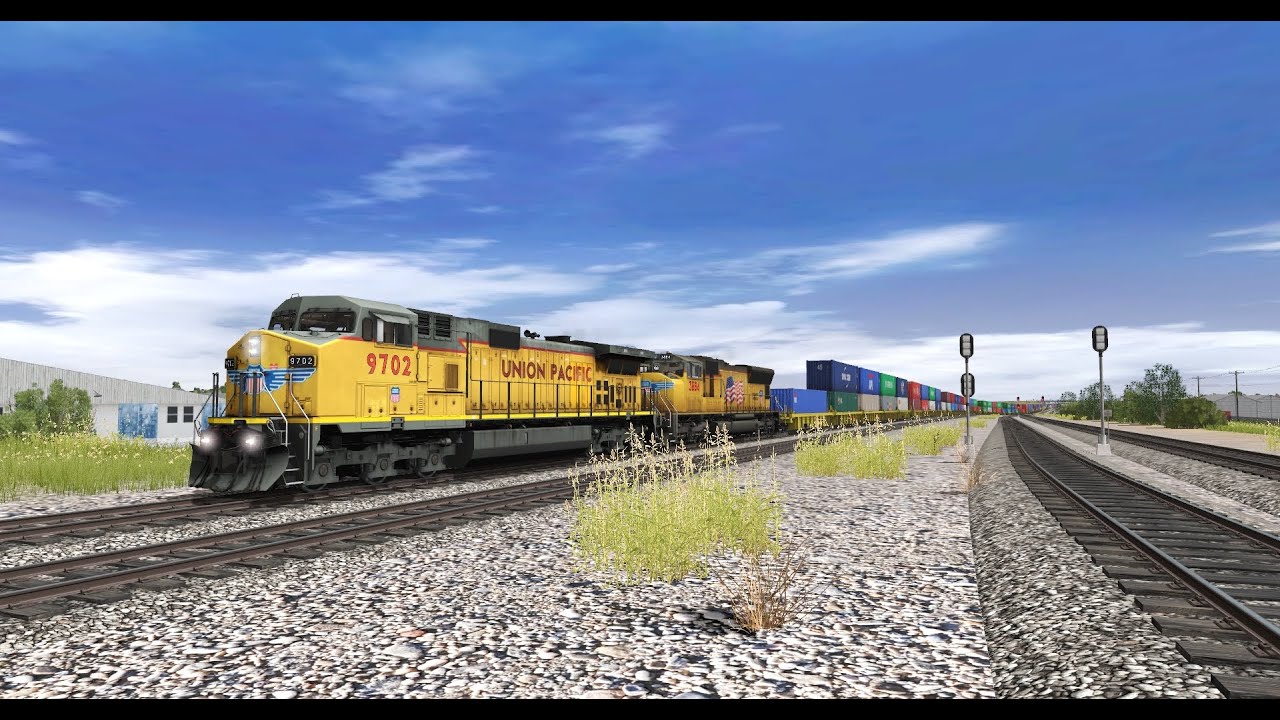 Trainz 22: Stack Train Test Run On Denver - YouTube
