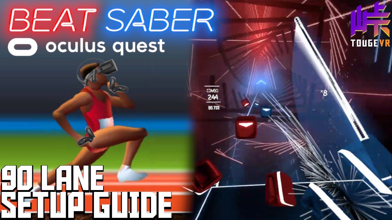 How to play HUGE Beat Saber maps (90 Lane) on the Oculus Quest - YouTube