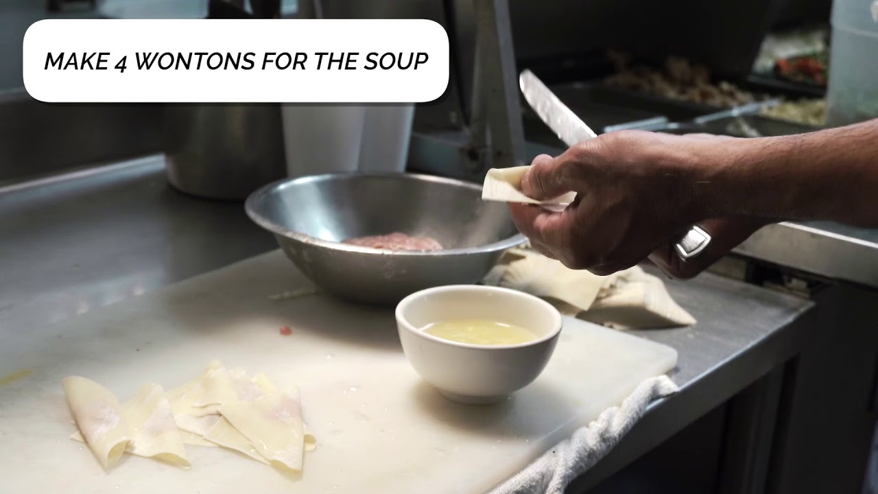 Wonton Soup - Cooking With Chef Ly - YouTube