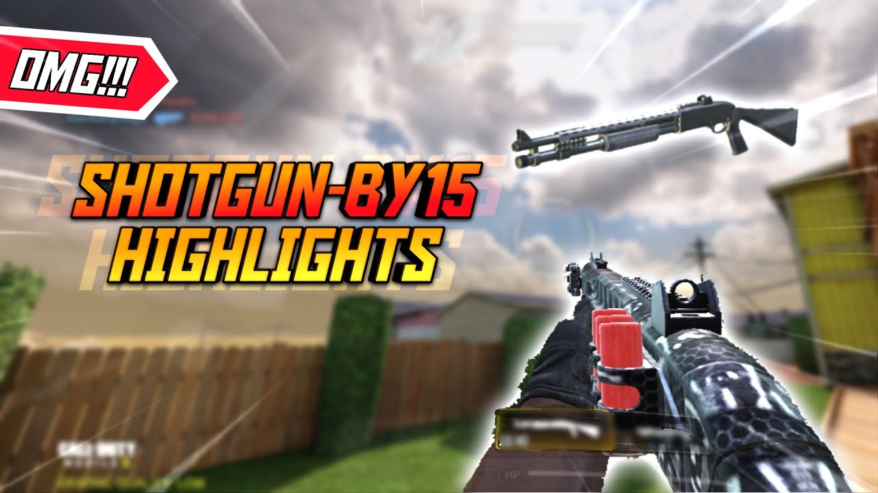 Call of Duty Mobile shotgun-BY15 Highlights Gameplay | Legendary Rank ...