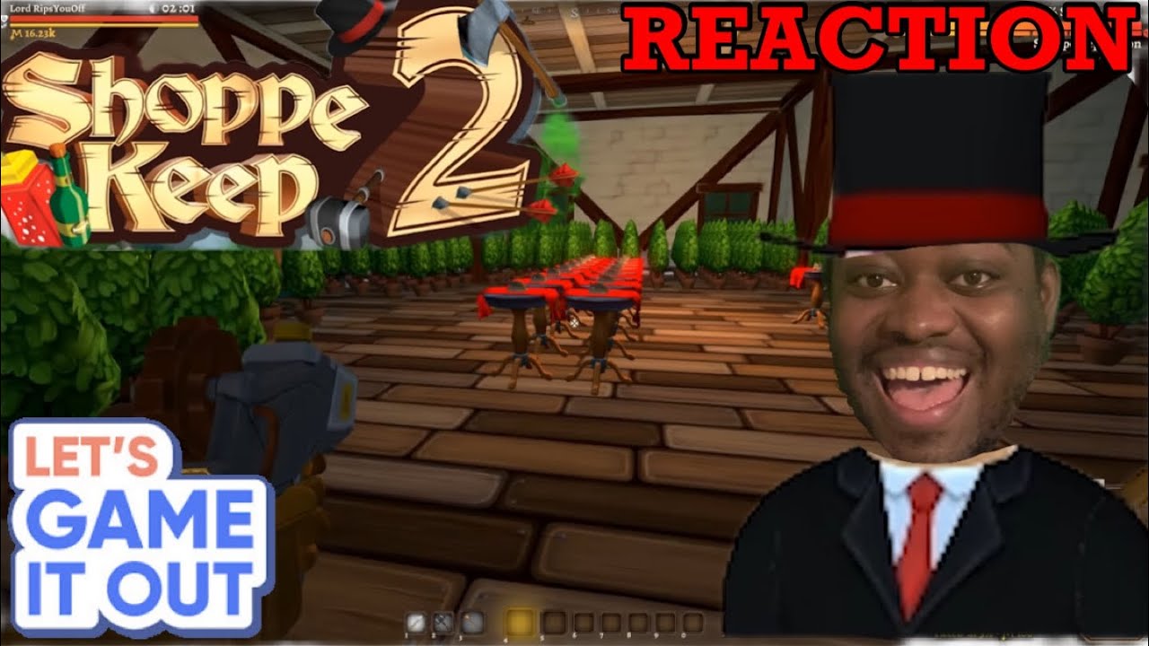 ALL THE TREES! SHOP KEEP 2 LET'S GAME IT OUT REACTION - YouTube