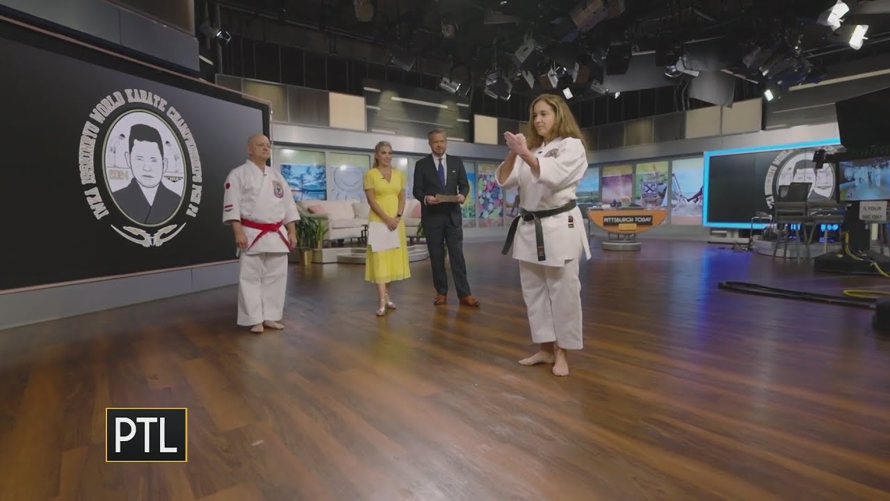 Learning karate skills from the Isshinryu Karate Academy of Pittsburgh - YouTube