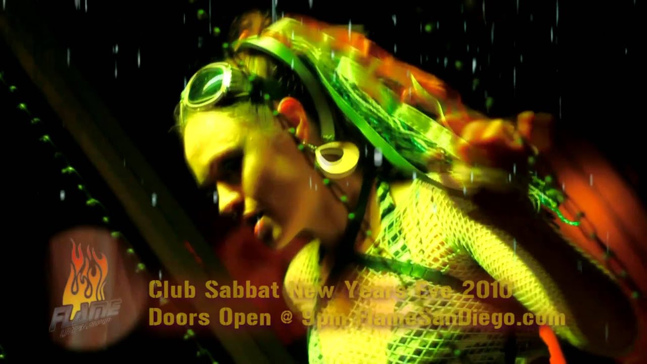 Club Sabbat's New Years Eve 2010 @ THE FLAME - YouTube