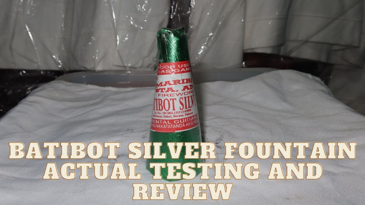 Batibot Silver Fountain - Actual Testing and Review || New Year ...