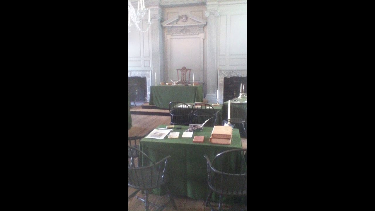Independence Hall Tour, Philadelphia, Pennsylvania - YouTube