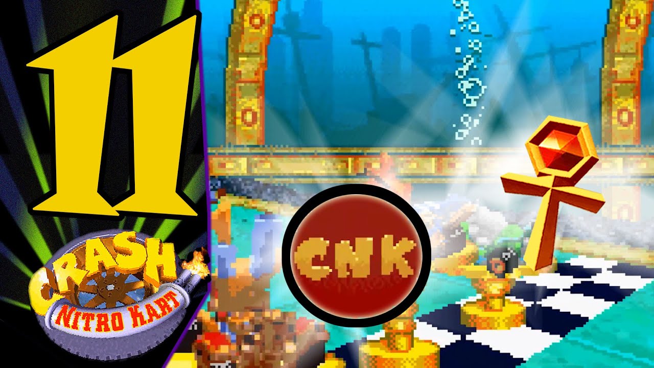 DEEP SEA DRIVING CNK & Relic - (GBA) Crash Nitro Kart Part 11 | 🤫 First ...