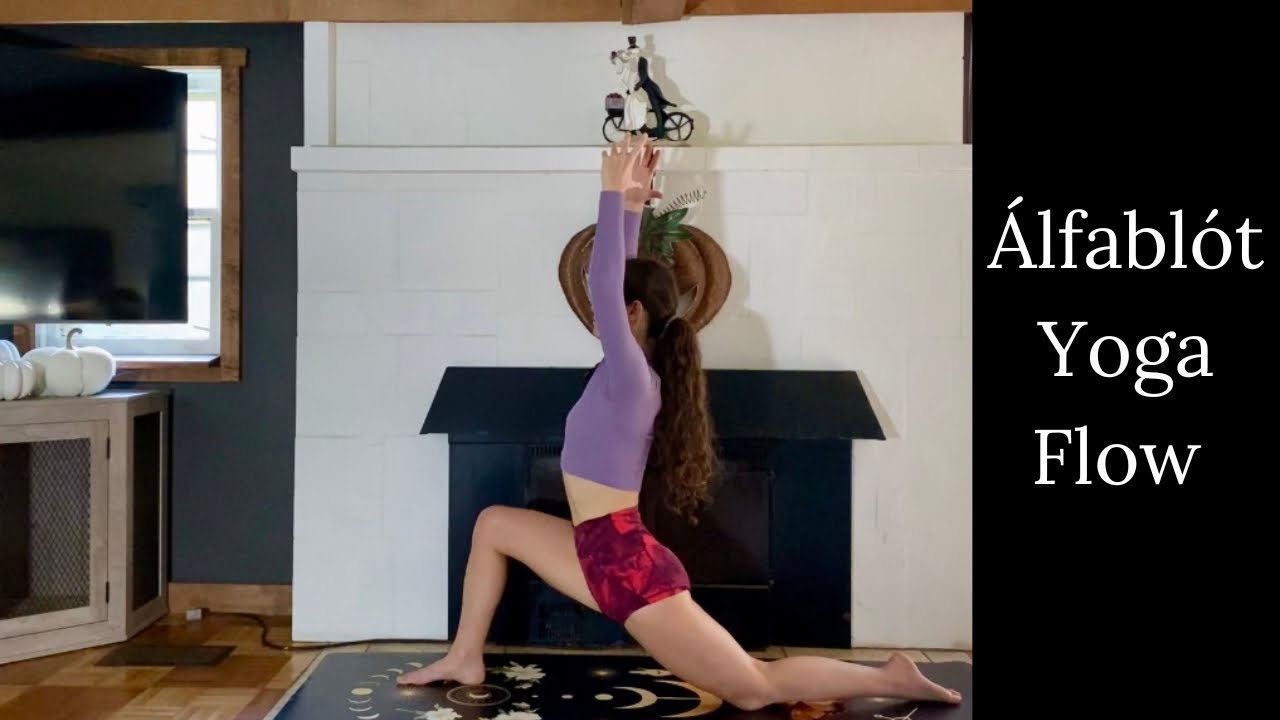 🍁Álfablót Yoga Flow + Meditation | Winter Nights (Vetrnætr) Day 1🍁 ...