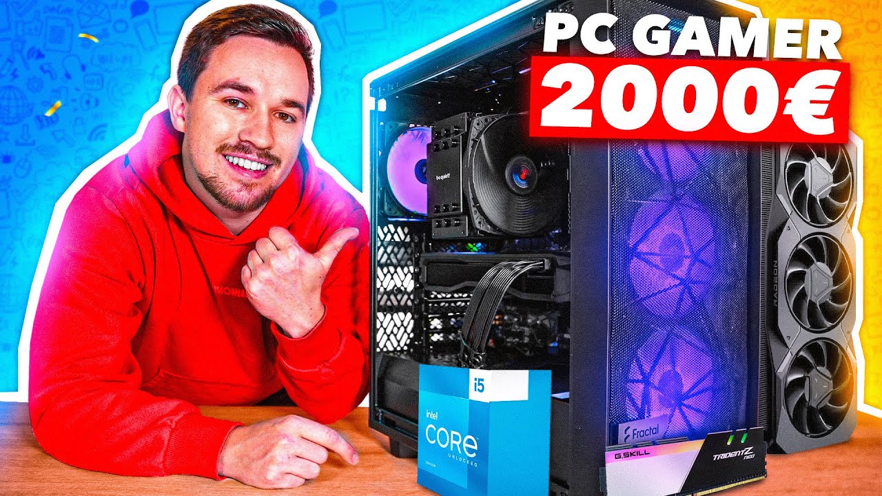 JE TESTE UN PC GAMER À 2000€ (des perfs incroyables) - Intel & AMD ...