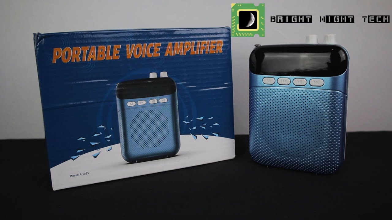 KMAG Portable Voice Amplifier -Unboxing/Review - YouTube
