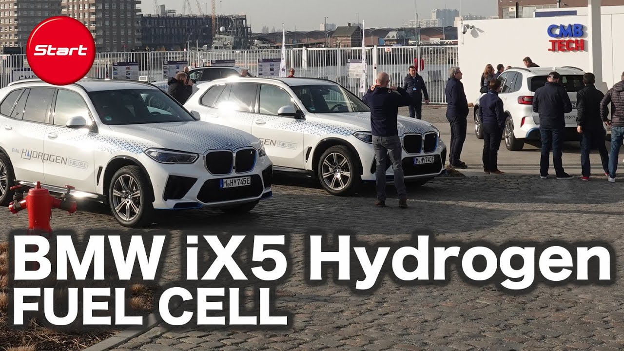 BMW iX5 Hydrogen【海外試乗】FCEVという選択 - YouTube