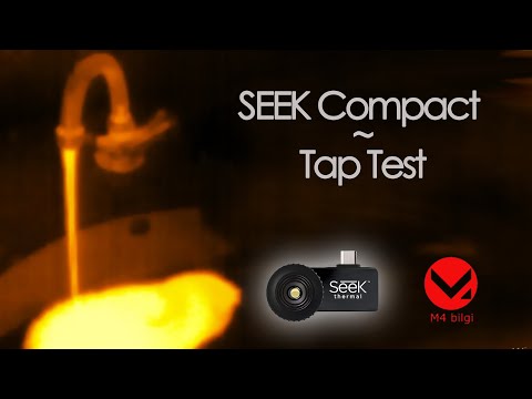 Seek Compact tap test - cold and hot measurement
